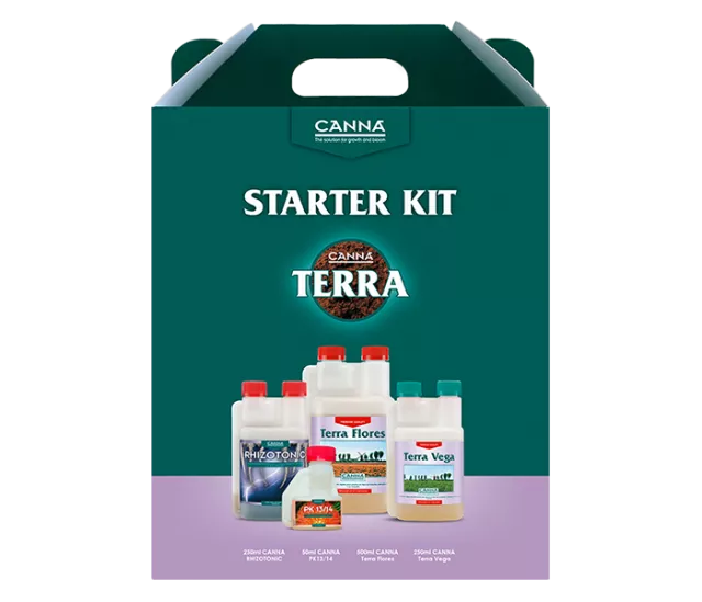 CANNA Terra Starter Kit - Terpeno Maldito - Grow Shop en Valladolid